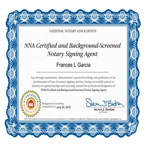 NSA Certification 2016 | PPT