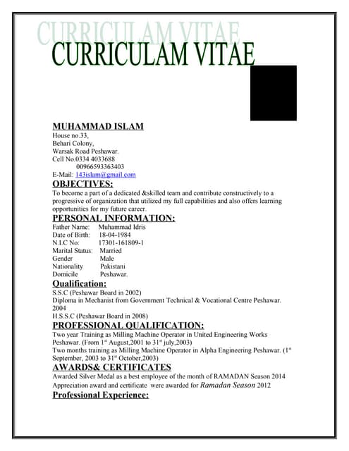 RESUME (3) | PDF
