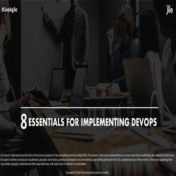 Jile | 8 Essentials for Implementing DevOps | PPT