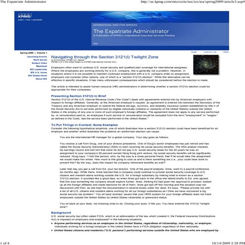 3121(l) Article | PDF