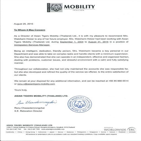 AT reference letter | PDF