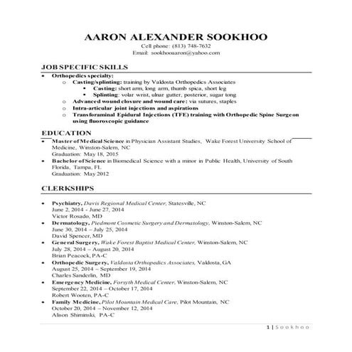Aaron Sookhoo CV OLD | DOCX
