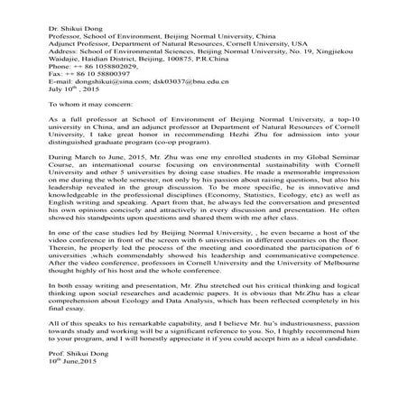 Winston H. Zhu presentations