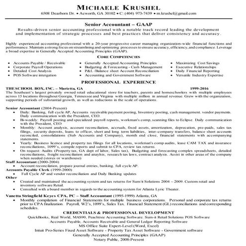 Michaele Krushel Resume 2 | DOCX