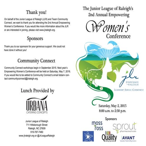 women's conference brochure_final 3 | PPT