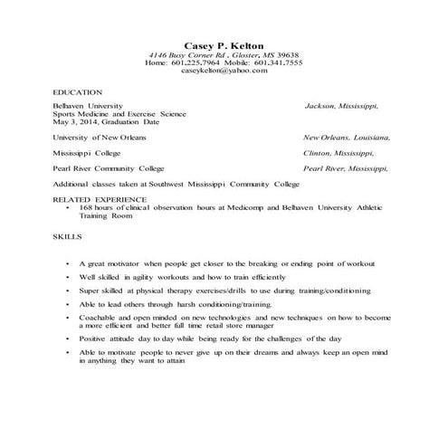 GNC Store Manager | DOCX