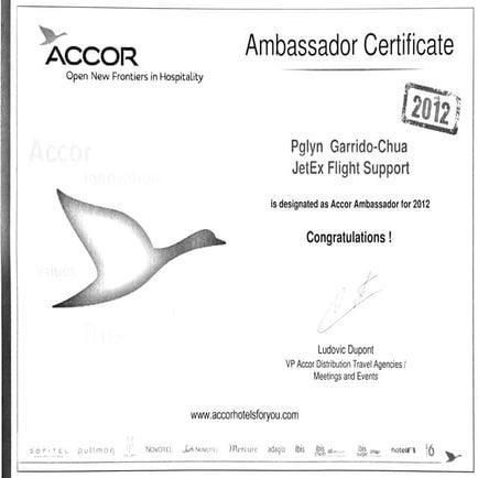 Hotel Accor Cert | PDF | Hotels and Motels | Travel Type