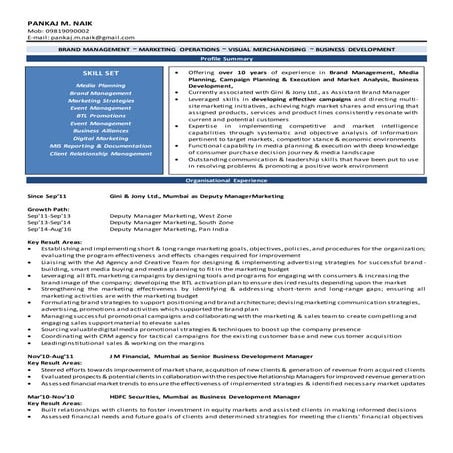 Resume Pankaj | DOCX