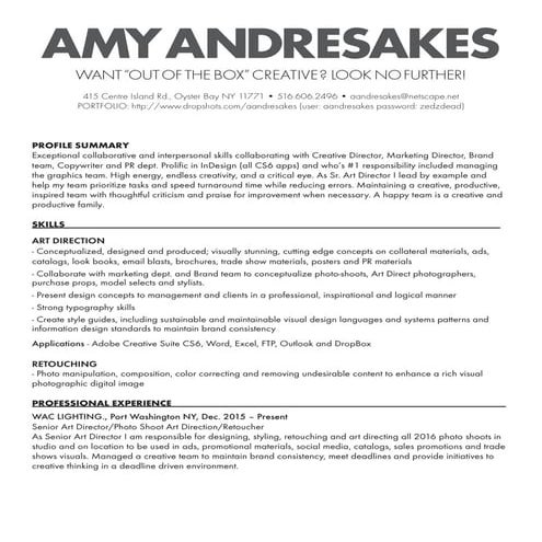 aa resume 11_16 v2 | PDF