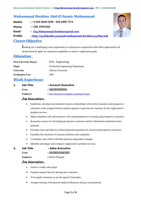 Muhammad ibrahim cv | PDF