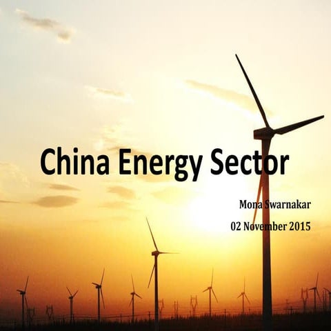 China Energy Sector | PDF
