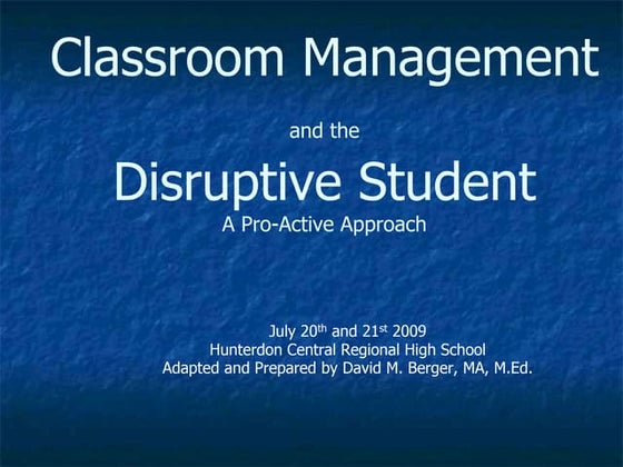 Classroom Expectations | PPT