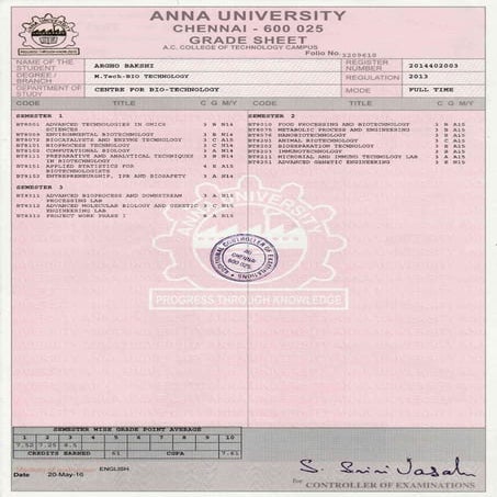 mtech ANNA UNIV - 1st, 2nd & 3rd Sem | PDF