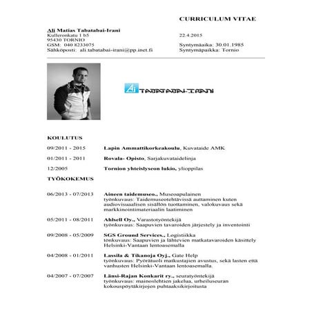 ANSIOLUETTELO | DOCX