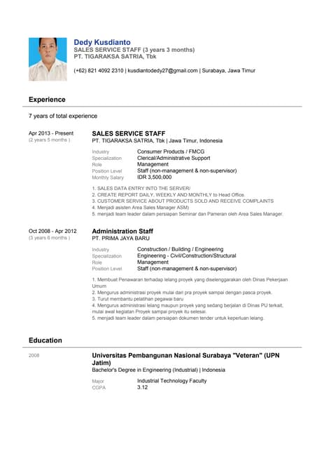 CURRICULUM VITAE 2016 | PDF