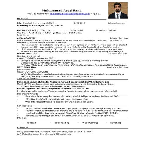 Usman Alam Khan- Resume | DOCX