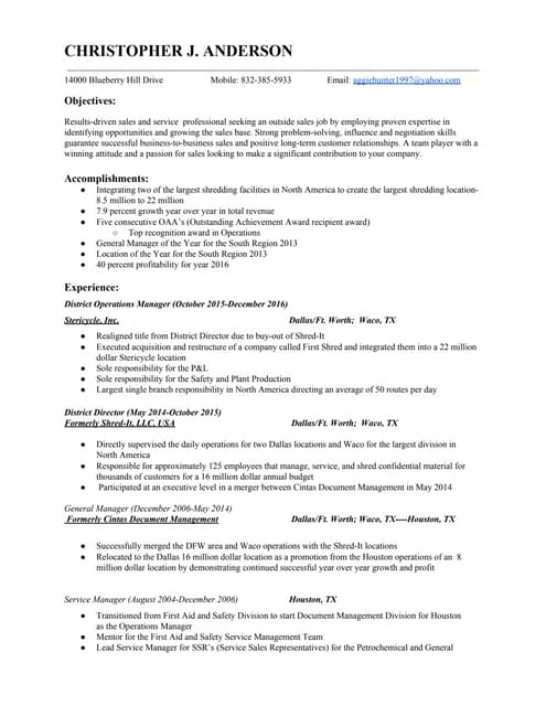 David Premo Resume | PDF | Commercial Trucks | Auto Body Styles