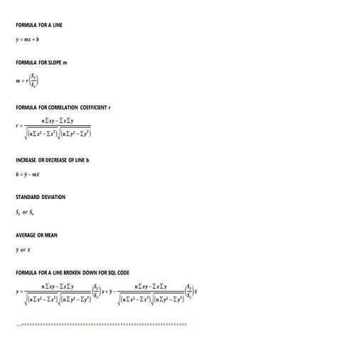 Examples of Functions, Stored Procs, Queries | DOCX