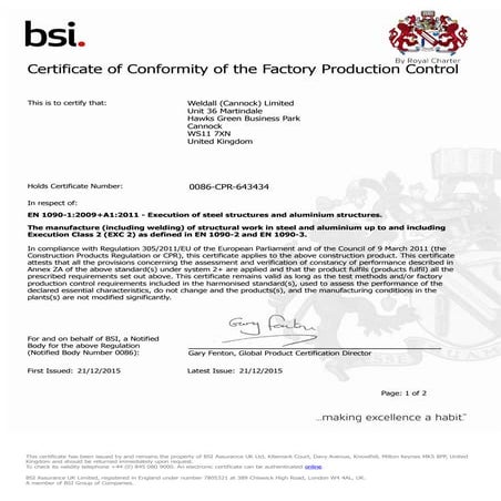 BSI Cert | PDF | Business | Business and Finance