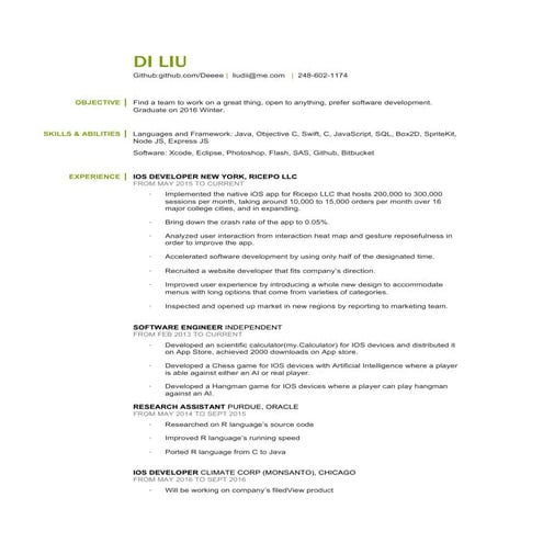 Di Liu(revised) | PDF | Computer Software and Applications | Computing