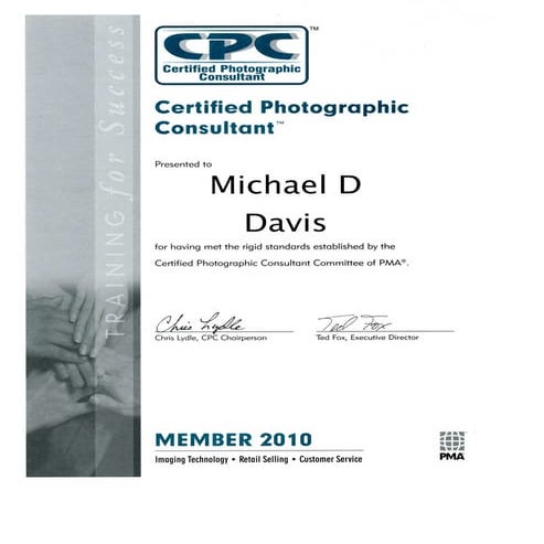 CPC Certificate_2009 | PDF