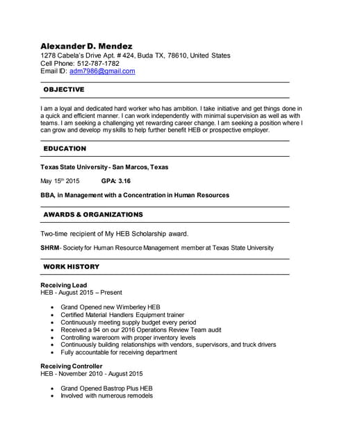 resume-template | PDF
