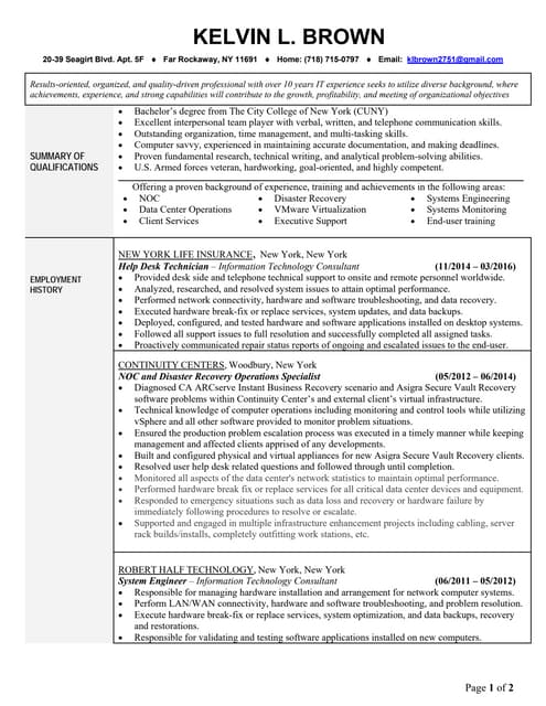 Brenden Brown Resume | PDF