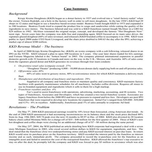 KKD Final Financial Analysis 2.24.15