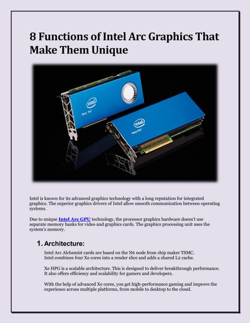 Intel core-i3-processors | PPTX | Desktops | Computing