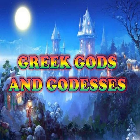 8 greek gods and godesses | PPTX