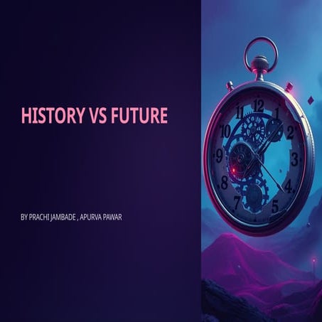 8 HISTORY-VS-FUTURE.pptxobnhjbonjklnjkn;klmlk,mkl | PPTX