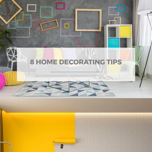 8 home decorating tips | PDF