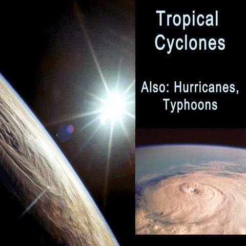 Tropical cyclone by Martin | PPTX