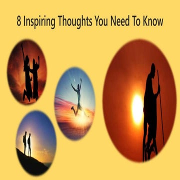 12 Inspiring Thoughts | PPT
