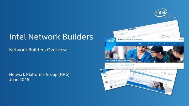 8 intel network builders overview