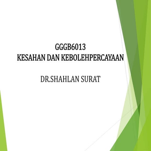 Kesahan dan kebolehpercayaan | PPTX