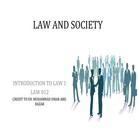 8) law and society | PPT