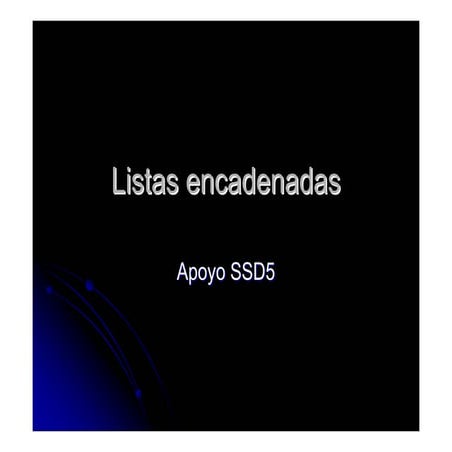 Unidad 3 estructuras lineales | PPTX