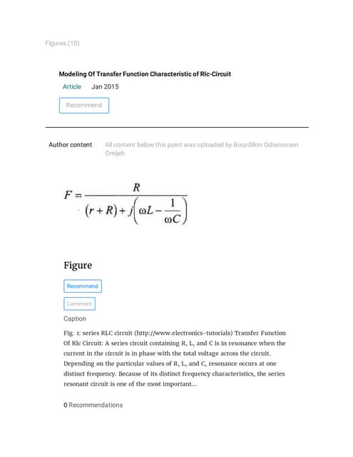 RLC circuit | PPT