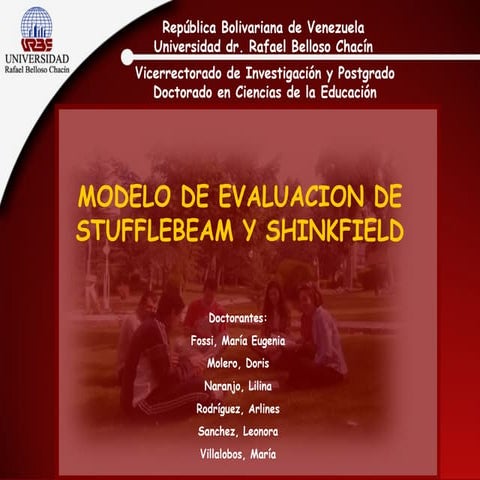 8 modelo de evaluacion stufflebeam and shinkfield | PPT