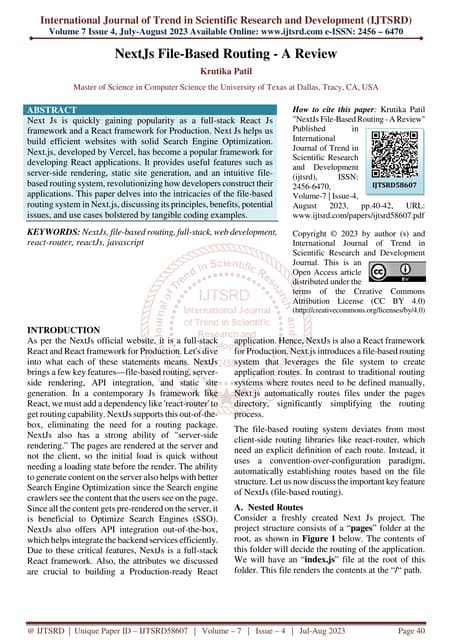 Nextjs File Based Routing A Review Pdf 9035