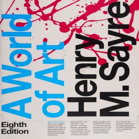 A world of Art 8th Edition PDF by Henry M. Sayre | PDF