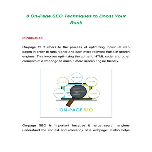 8 On-Page SEO Techniques to Boost Your Rank.pdf