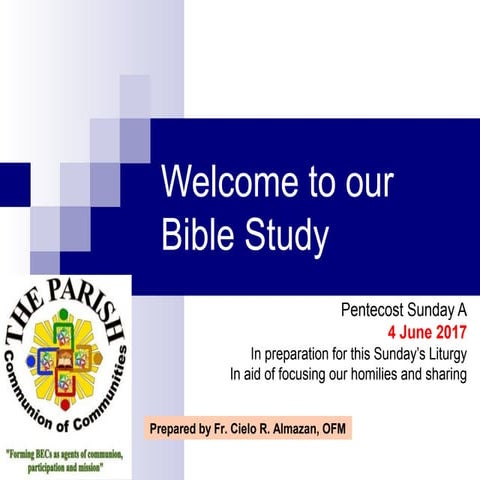 Pentecost Sunday a | PPT