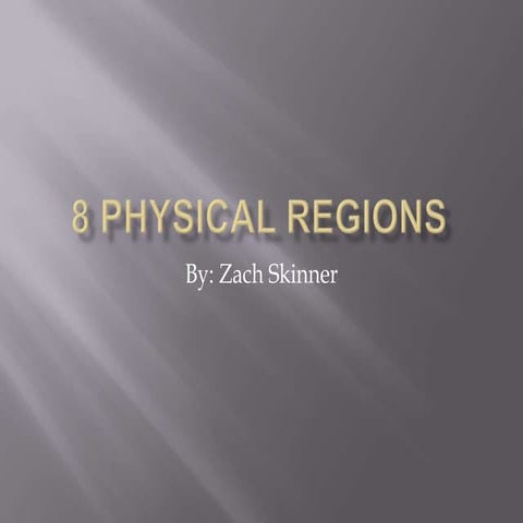 8 physical regions | PPT
