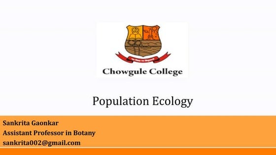 Metapopulation | PPT