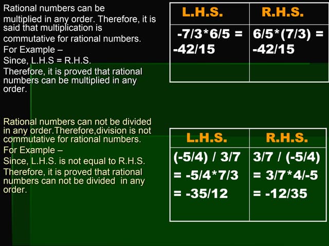 Rational numbers ppt | PPTX