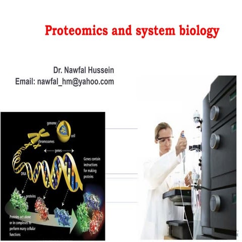 proteomics and system biology | PPT