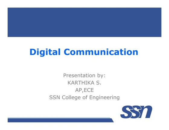 Quadrature amplitude modulation | PPTX