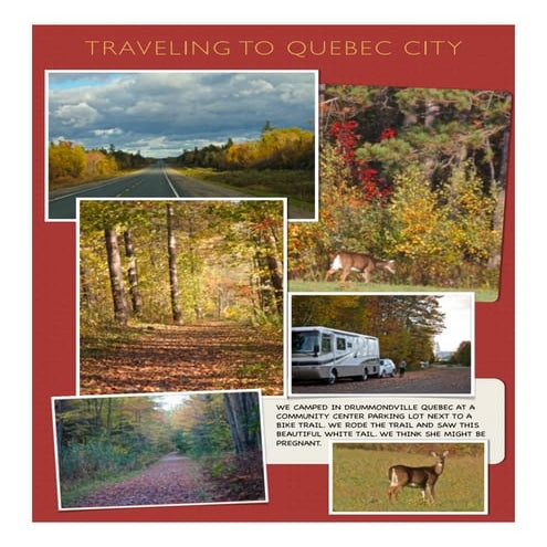 8 quebec city | PDF | North America Travel | Travel Locations